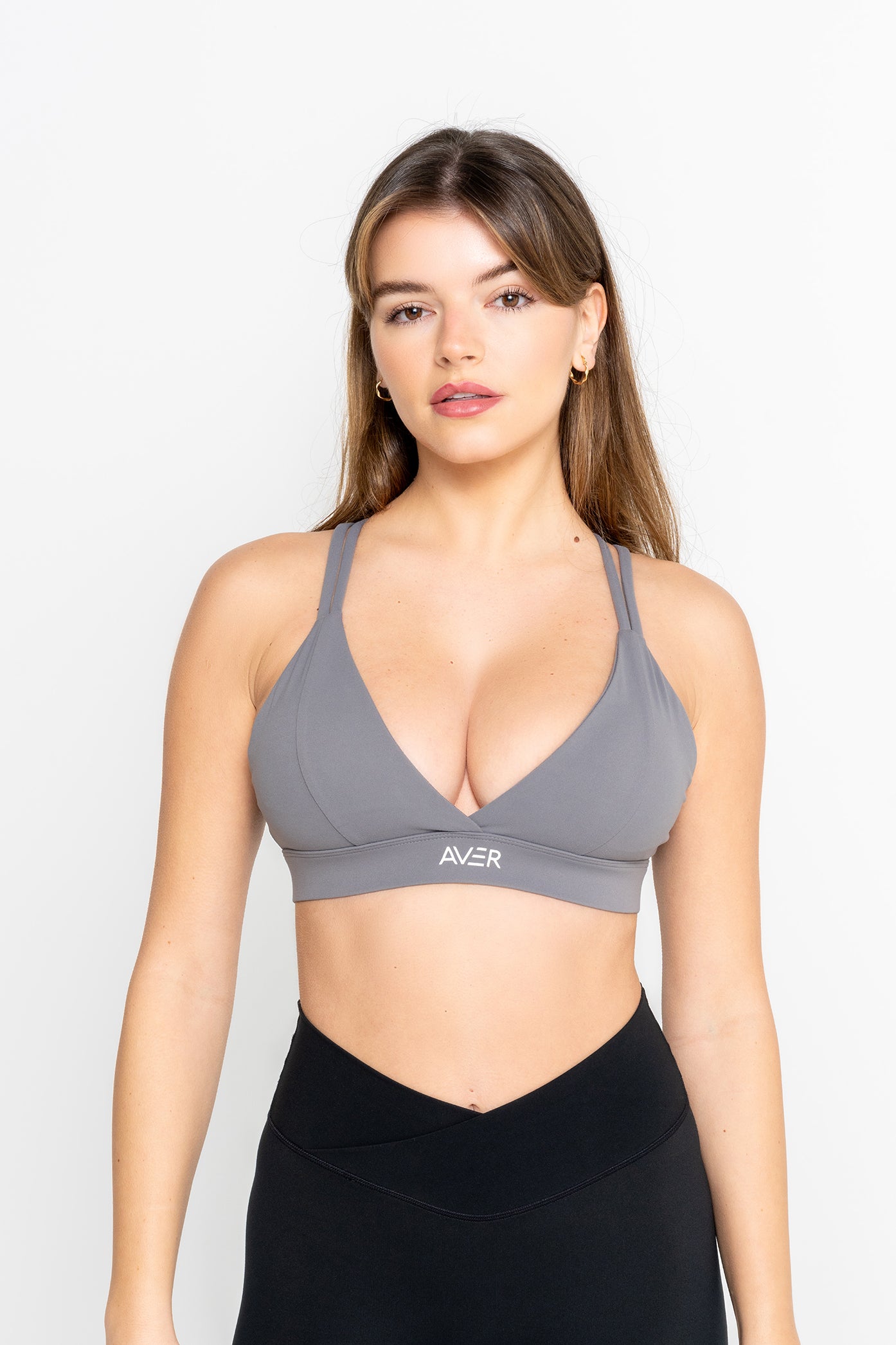 Aver® | Chloe Crop - Stone – Aver Active®